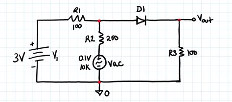 Solved Please Do Dc And Ac Analysis On The Circuit