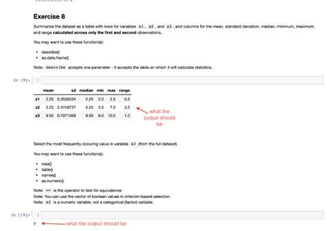 Solved Exercise 1 Construct A Dataset Ie Dataframe With