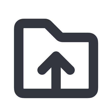 Folder Up Vector Svg Icon Svg Repo