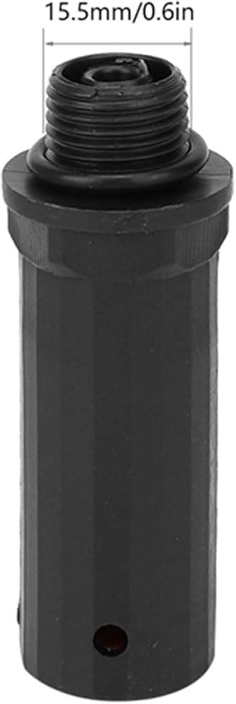 Oil 5 Pack Breather Rods 155mm Black Engineering Plastic Vent Caps