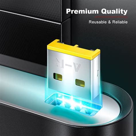Ampcom Usb Port Lock With Key Usb Metal Port Lock Blocker For Pc