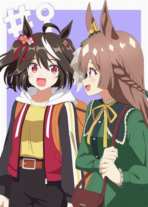 Satono Diamond And Kitasan Black Umamusume Drawn By Destino Danbooru