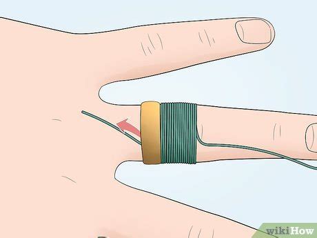 Как снять кольцо с веревкой