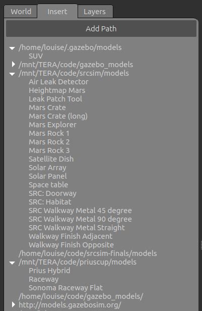 Insert Model From The Gui · Issue 31 · Gazebosimgz Sim · Github