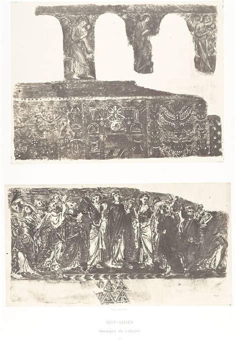 Auguste Salzmann Beit Lehem Mosaïque De LÉglise Ii The