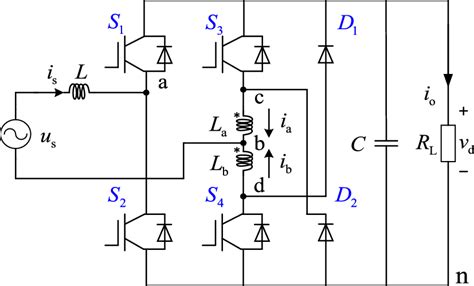 Four Igbt Five Level Rectifier Topology Download Scientific Diagram