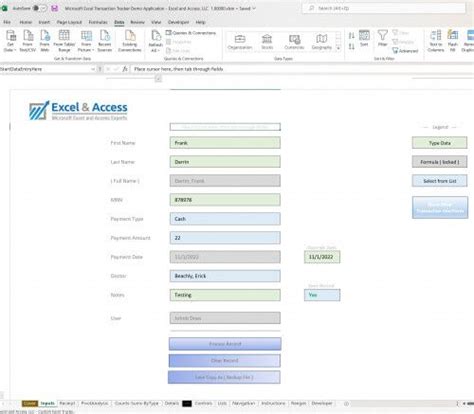Microsoft Excel Tracker Templates For Business Excel Access
