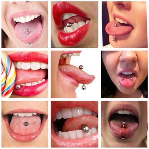 Tongue Piercings Chart