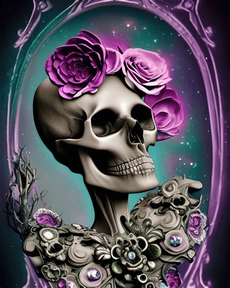 Girly Skull Wallpapers 4k Hd Backgrounds On Wallpaperbat