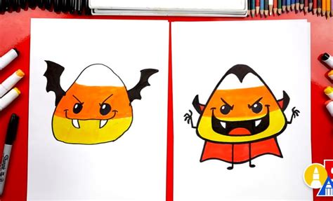Easy Halloween Witch Drawings