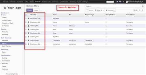 Odoo Multi Website Odoo Multi Portal Webkul