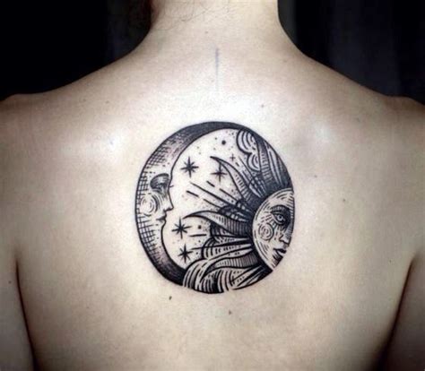 Sun And Moon Tattoo Designs Get Inked With Something Divine