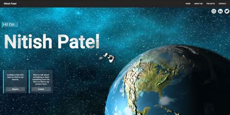 nitish patel on linkedin thankyou people gis angular portfolio portfoliowebsite web…
