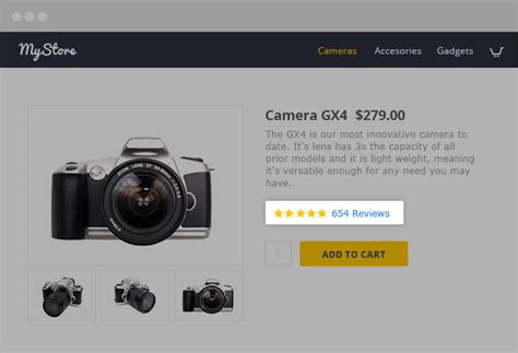 Spacing The Average Star Rating And The Review Count