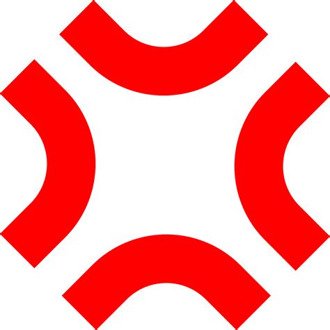 Red Anger Symbol Icon 38357507 Png