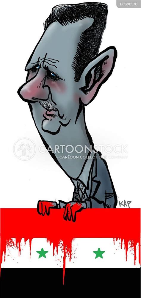 Bashar Al Assad Cartoons And Comics Funny Pictures From Cartoonstock