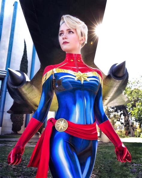 Captain Marvel By Bunnybii Cosplaygirls