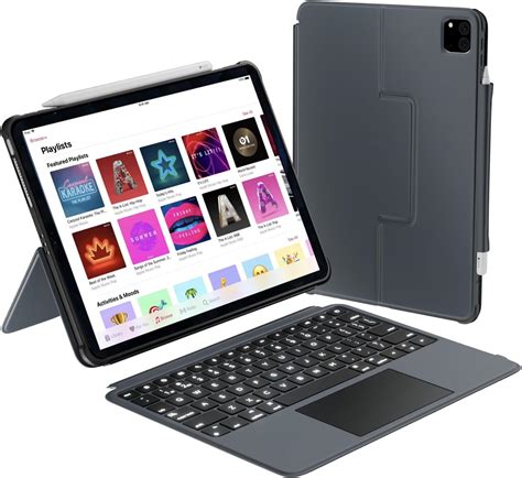 Macally Ipad Air 13 Inch Case Keyboard M3 2025 M2 2024 Ipad Pro 12 9 Keyboard