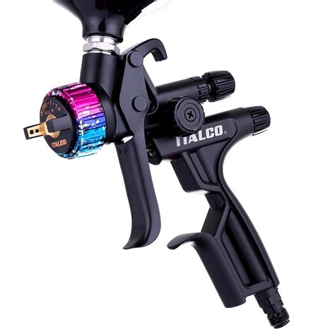 Pistola De Pintura Hvlp Italco Gloss M1 Bico 14mm 600ml Pe14