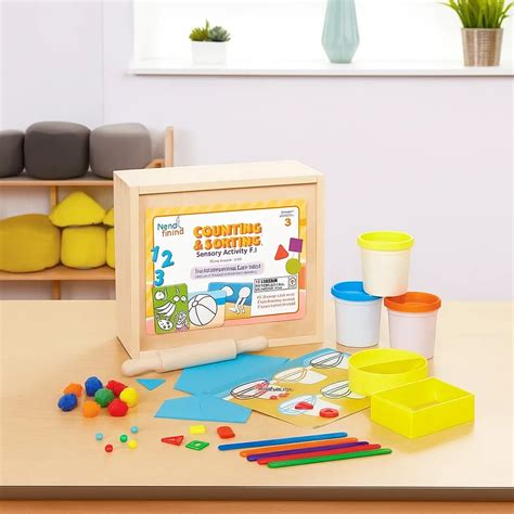 Counting And Sorting Sensory Activity Kit Learning Resources Counting And Sorting Sensory Activity