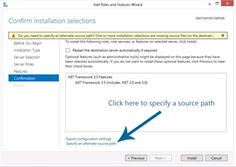 sharepoint 2013 pre requisites configuration error on windows server