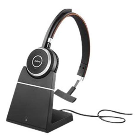 Jabra Evolve Uc Mono Wireless Headphones Black Techinn