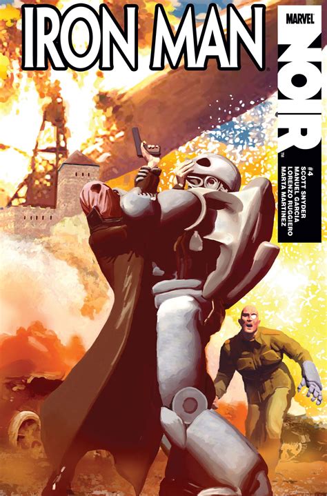 Iron Man Noir 2010 4 Comic Issues Marvel
