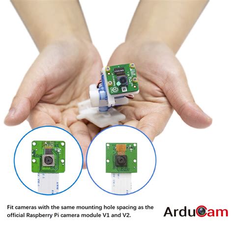 Buy Arducam Pan Tilt Platform For Pi Camera 2 Dof Bracket Kit With Digital Servos And Ptz