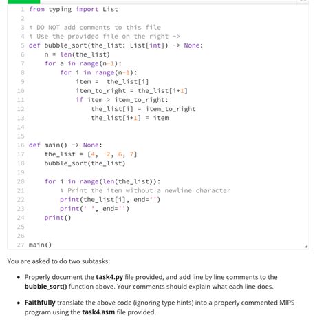 Solved From Typing Import List DO NOT Chegg
