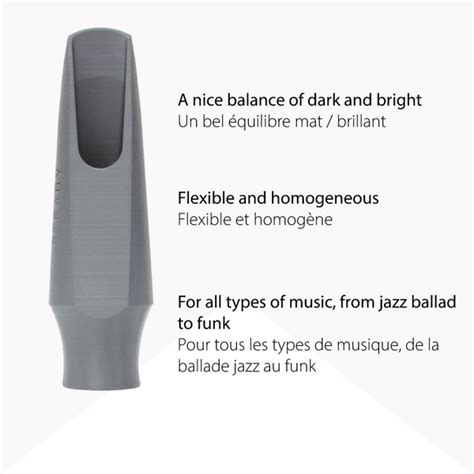 Tip Opening Chart Alto Saxophone