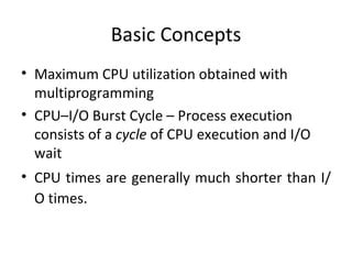 Process Management In Os PPT