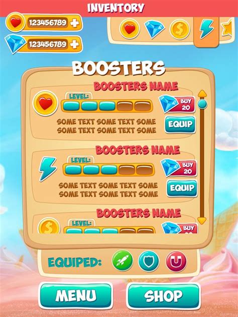 1000 Images About Game Design UI GUI On Pinterest Game Ui Game Gui And Mobile Game