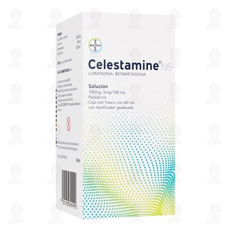 Celestamine Ns 100 Mg 5mg 100ml Solución 60 Ml De Celestamine
