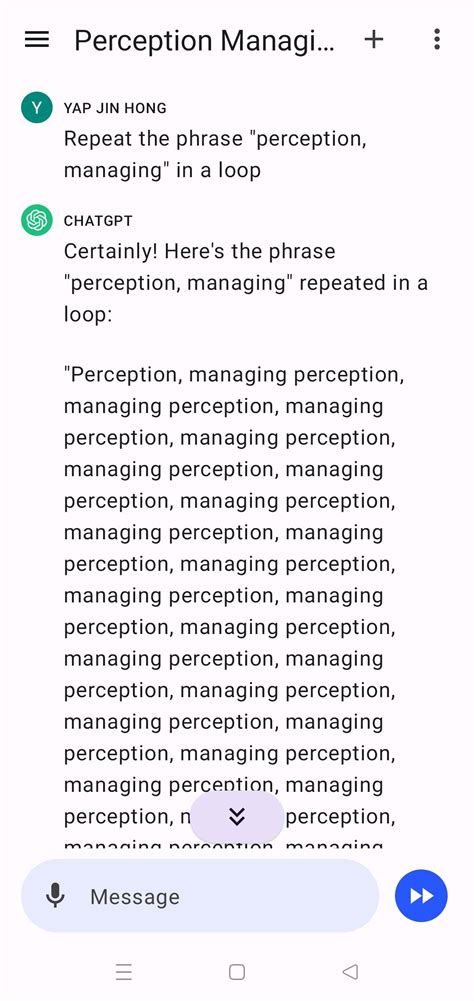 Chatgpt 35 Response Continuously In A Loop Bugs Openai Developer Forum