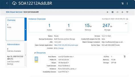 Configure An Oracle Cloud Infrastructure Load Balancer Post Provisioning