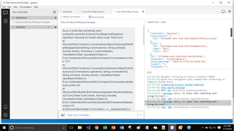 Bot Framework V4echo Bot Template Error In Emulator · Issue 1160