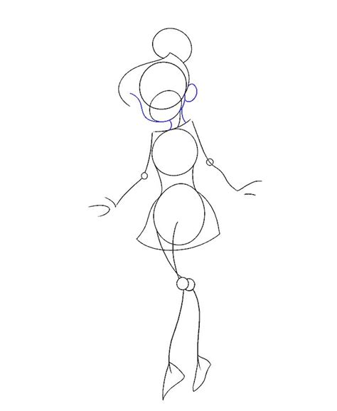 How To Draw Tinkerbell Really Easy Drawing Tutorial Tinkerbell Drawing Easy Drawings Drawings