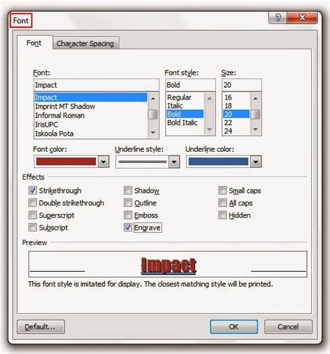 How To Set The Default Font In Microsoft Word Infotech Easy