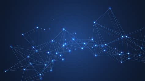 Global Network Connection Concept Big Data Vector Image