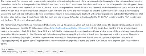 Help With Computer Science Compilers In C Programming