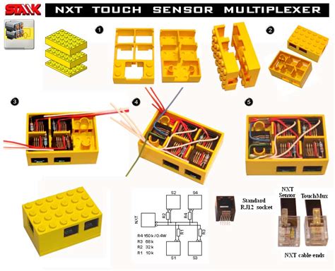 Analog Multiplexer For Nxt Touch Sensor By Staak Analog Multiplexer For Nxt Touch Sensor By Staak