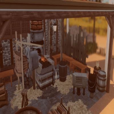 The Blacksmith Gallery The Sims 4 Rooms Lots Curseforge