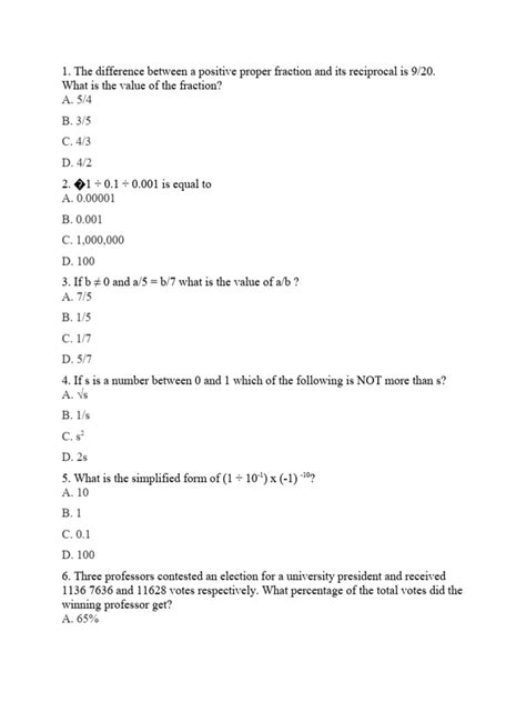 Sat Mathmatics National Exam Grade 12 2010 Pdf