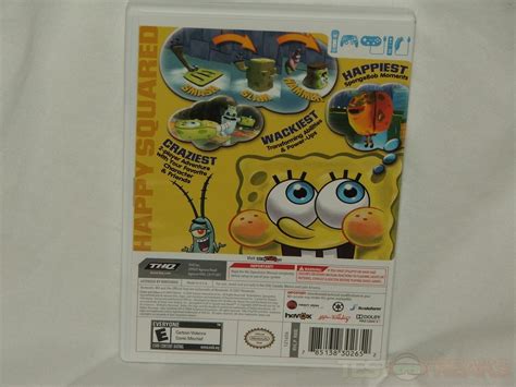 Spongebob Truth Or Square For Nintendo Wii Technogog