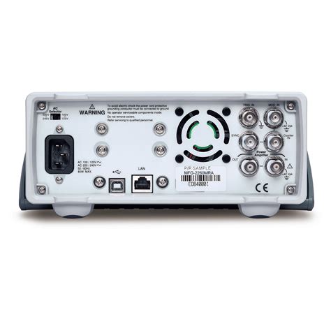 GW Instek MFG 2260MRA Dual Channel Arbitrary Function Generator 60MHz Stratatek T M