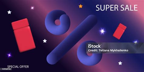 수익성있는 이자 배너 3d 슈퍼 제안 프로모션 비행 비율 자홍색 배경 크고 멋진 판매를위한 광고 디자인 할인 보너스 선물 포스터 현대 디자인 벡터 일러스트 레이 션 주말