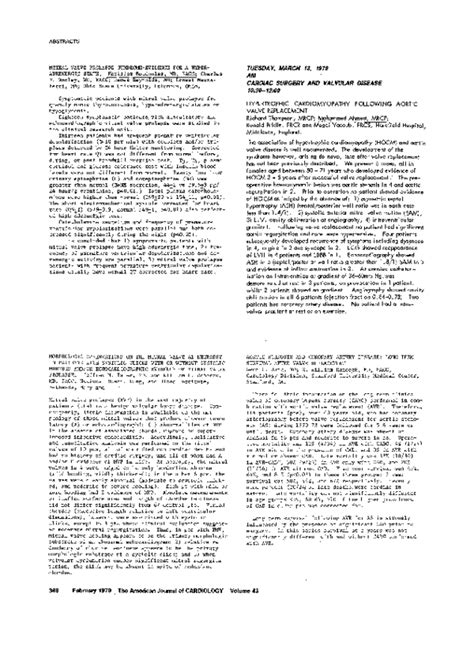 Pdf Mitral Valve Prolapse Syndrome Evidence For A Hyperadrenergic State