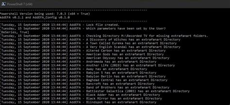 Get Extrafanart Directory Back Windows Powershell Tools And Utilities Emby Community
