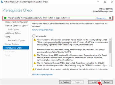 how to migrate active directory server 2003 to active directory server