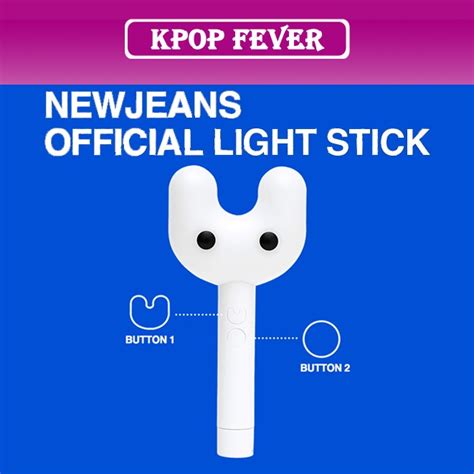 Newjeans Official Light Stick New Jeans Photocard Sealed Shopee Brasil
